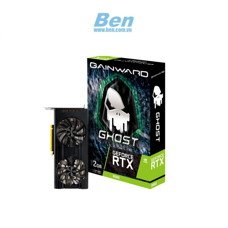 VGA GAINWARD RTX 3060 GHOST 12GB (12GB GDDR6, 192-bit, HDM