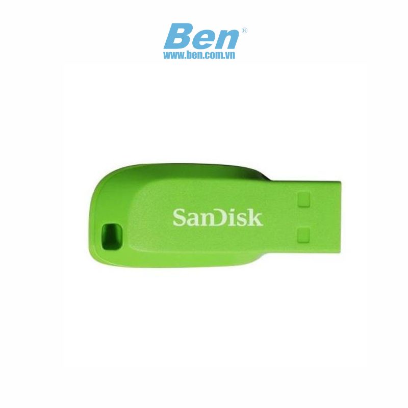 USB SanDisk Cruzer Blade USB Flash Drive 32GB Electric Green (SDCZ50C ...