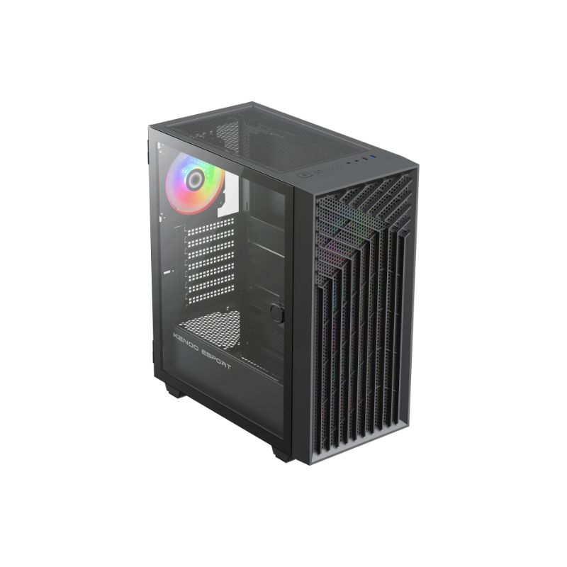 Vỏ case máy tính KENOO ESPORT EA600 - Màu Đen chính hãng, chất lượng ...