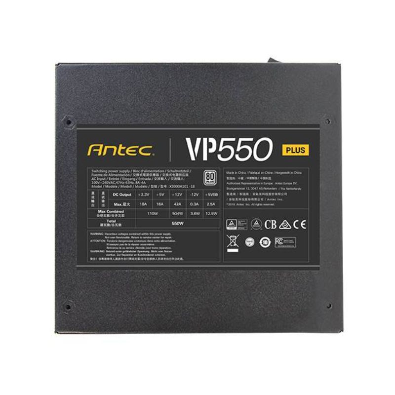 Nguồn Máy Tính Antec VP550 plus 550W 80Plus White chính hãng, chất lượng tại . Giao hàng toàn quốc.